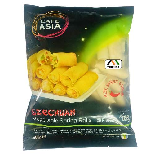 Cafe Asia Szechuan Vegetable Spring Rolls – Triple A Grocers