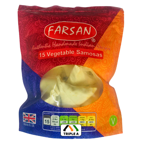 Farsan Vegetable Samosas – Triple A Grocers