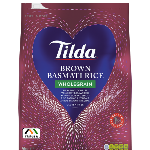 Tilda Brown Basmati Rice 5Kg – Triple A Grocers